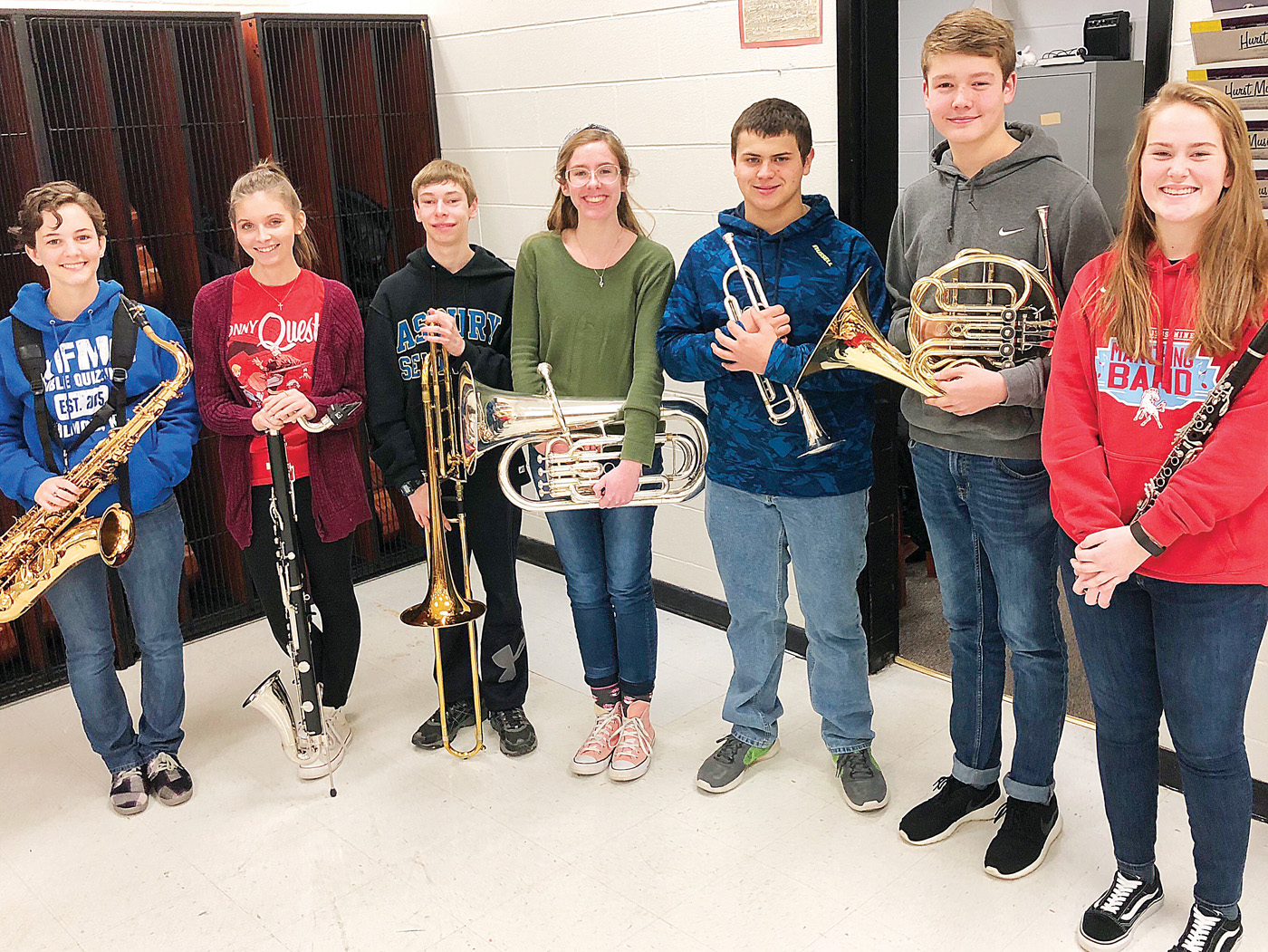 Seven students from WJHS make All-District Ensemble | Jessamine Journal
