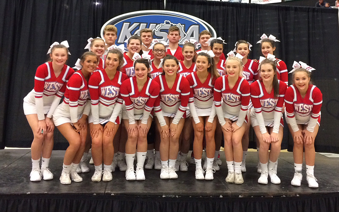 WJHS varsity cheerleaders win first place | Jessamine Journal
