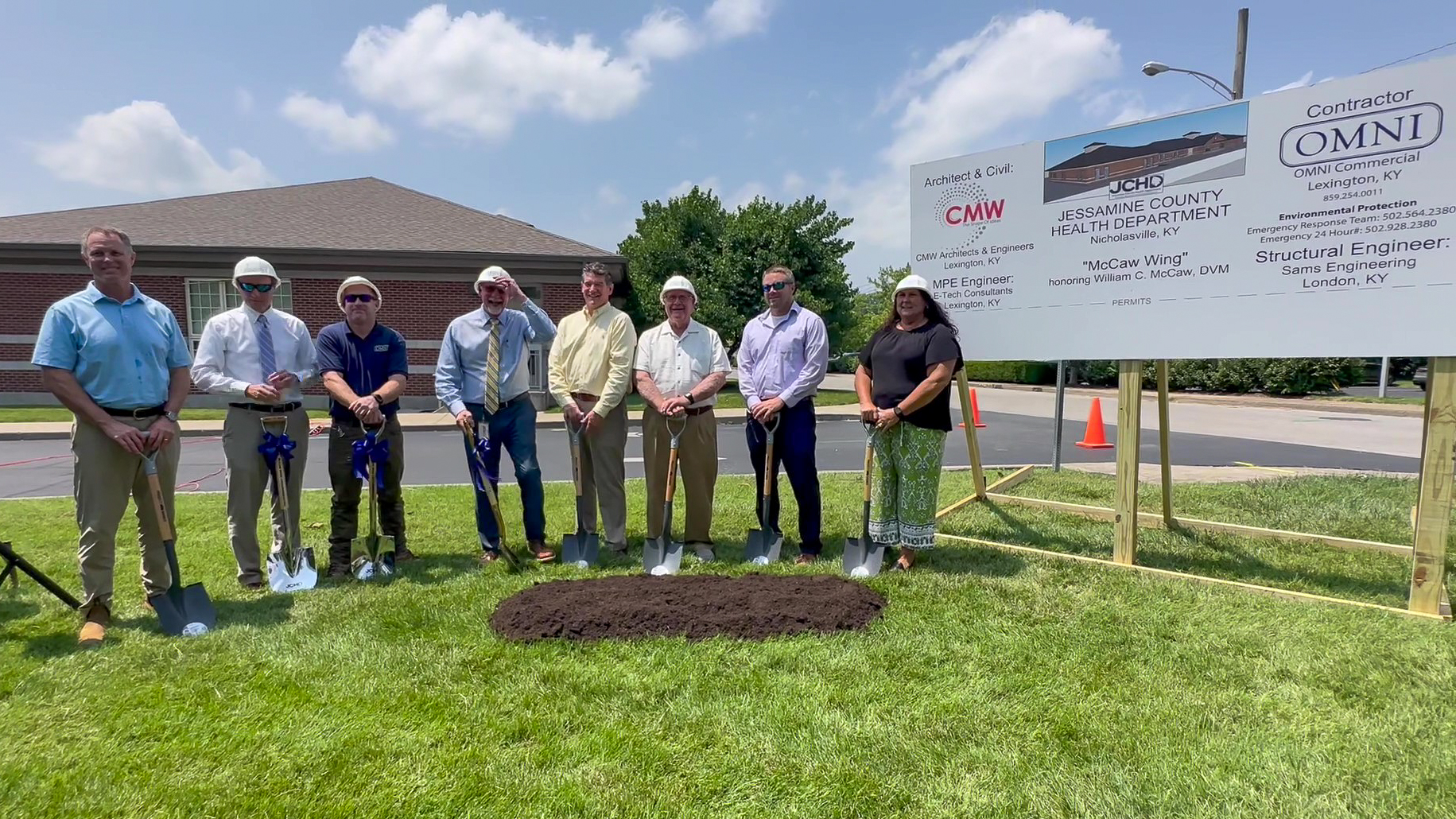 Program growth has necessitated ongoing JCHD expansion project ...